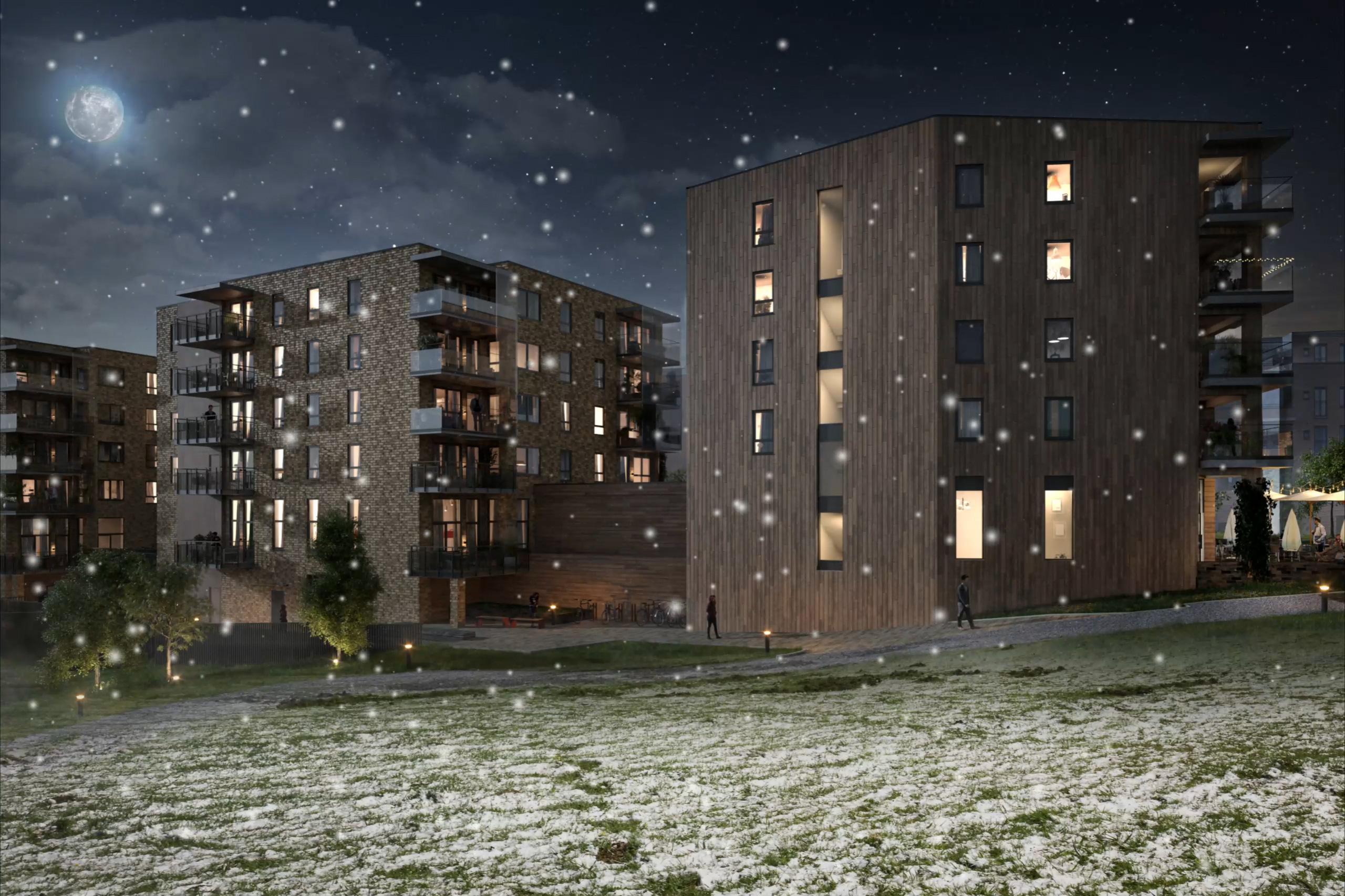 Nybygg | Fusdal Torg 1 og 2 | Asker