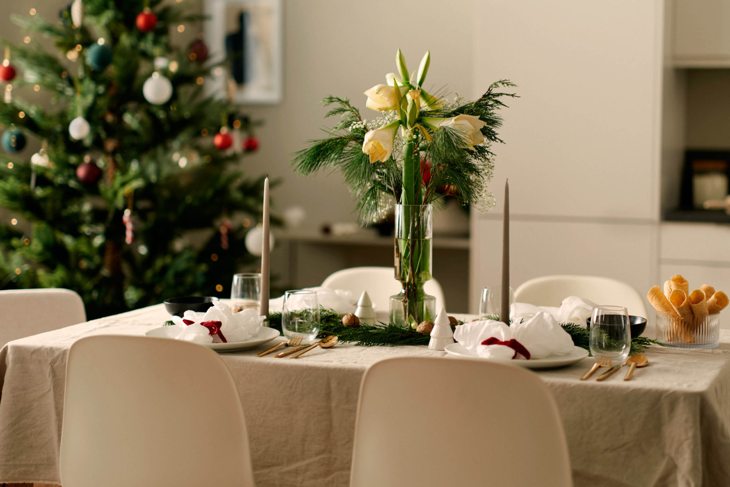 Hvordan dekke et fint julebord | JM.no