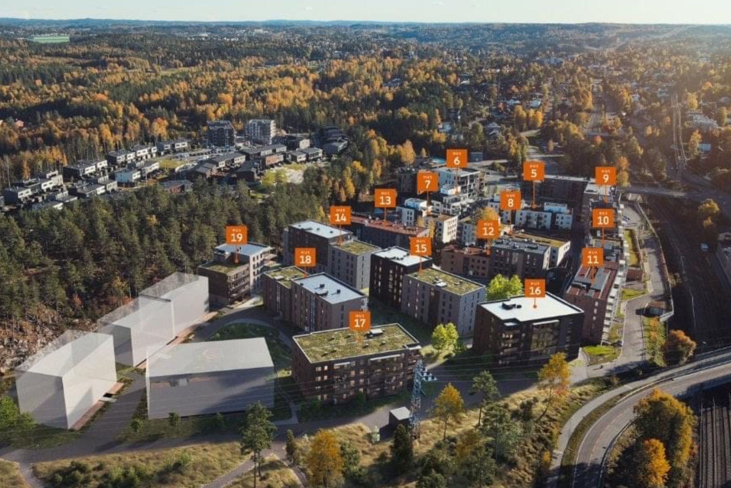 Sterk salgsstart for siste kvartal på Myrvoll Stasjon