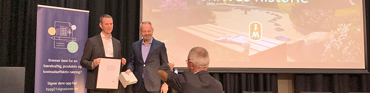 JM Norge har fått kvalitetspris | nyheter | JM Norge