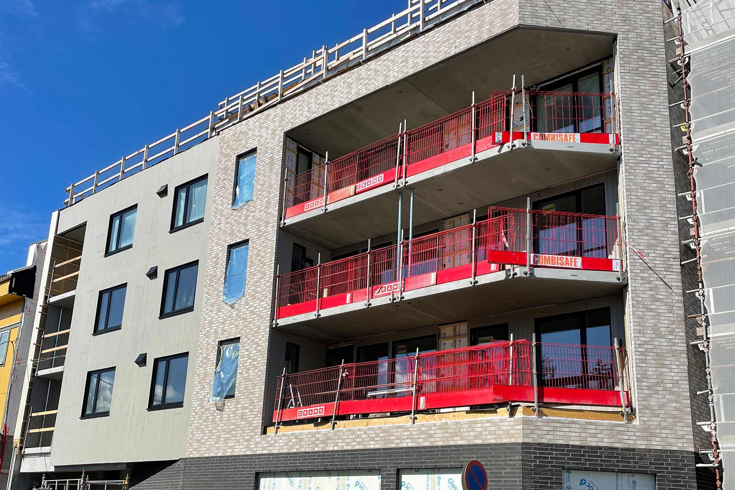 Byggeplassvisning og kranselag