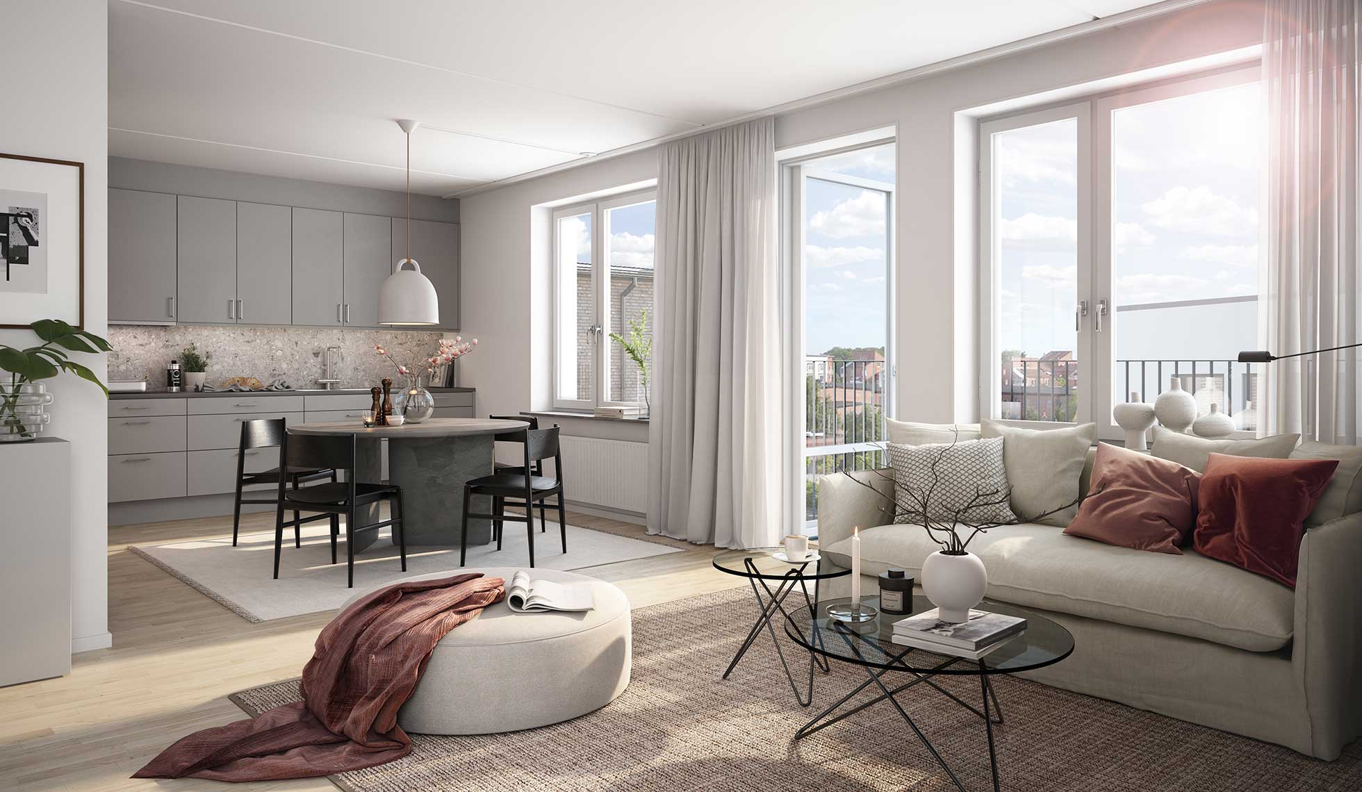 Slik innreder du en åpen planløsning - fordeler, tips og inspirasjon